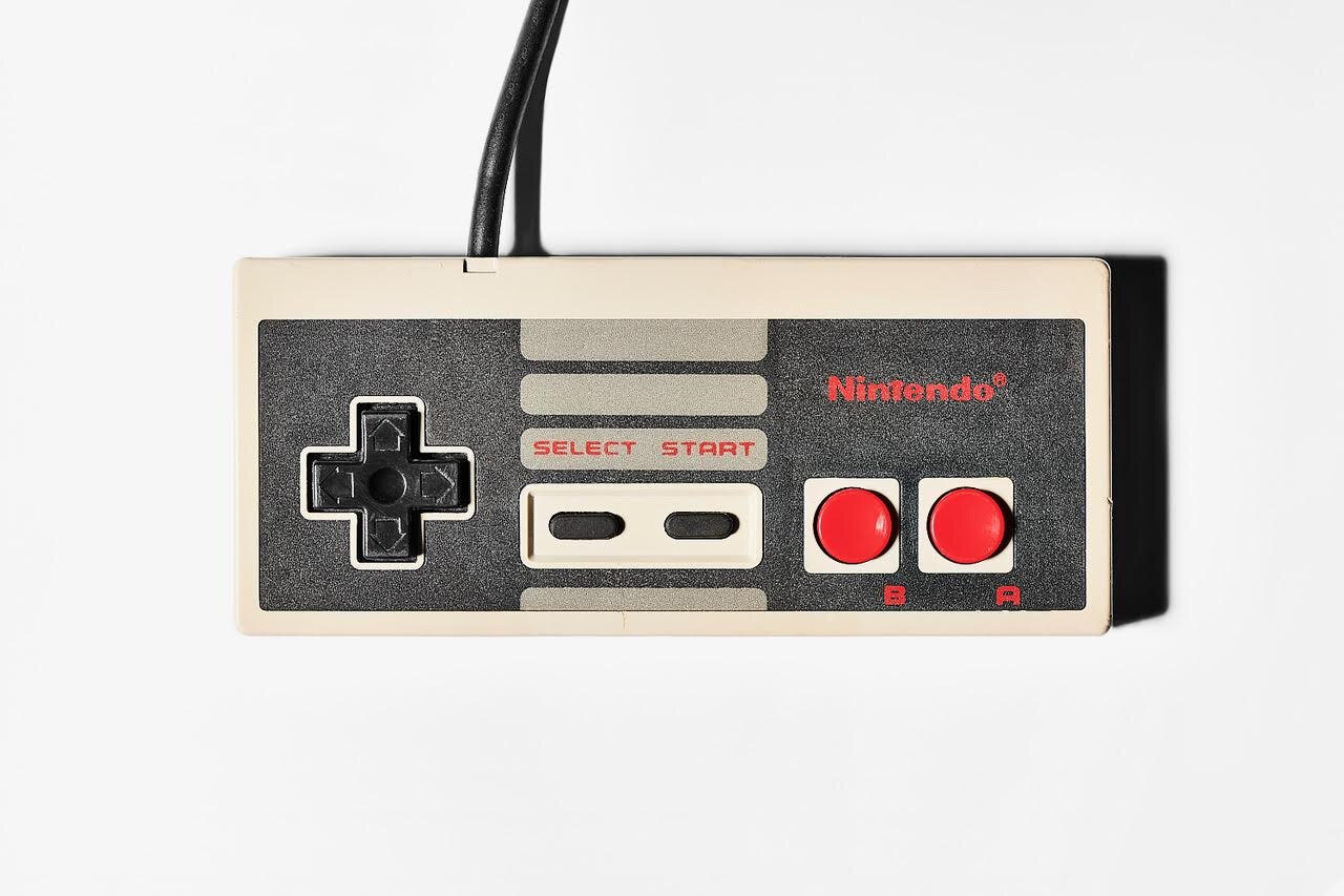 Video Games NES Controller dimensions custom framing and gallery