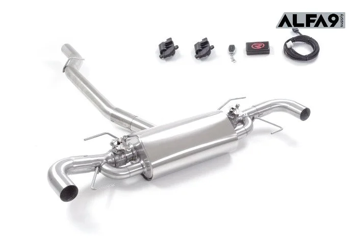 Alfa9 Ragazzon Stelvio 2.0 T exhaust Alfa9 Supply