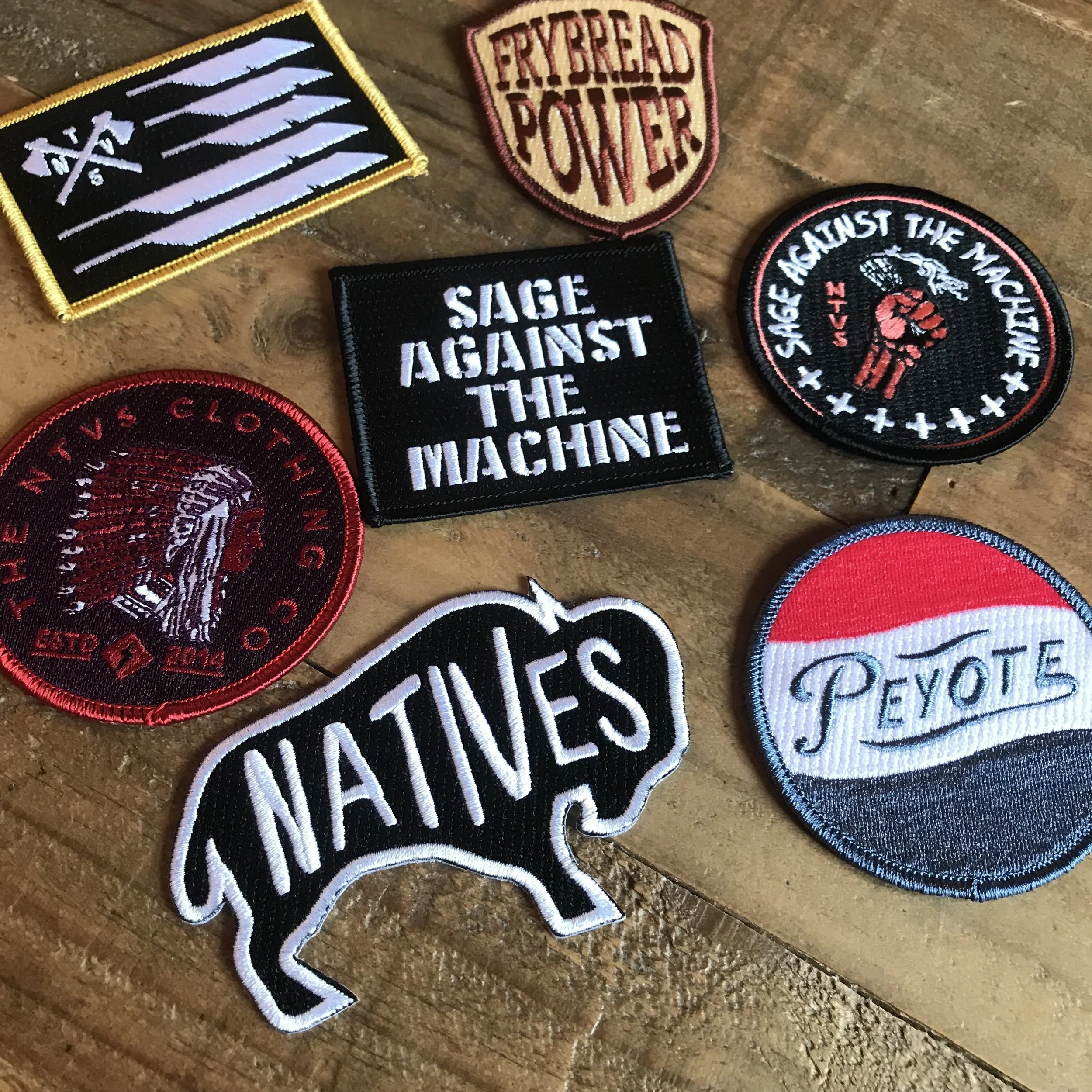 Clothing patches store