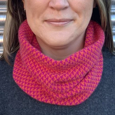 HARRIS cashmere short cowl Olive Pearson Designs