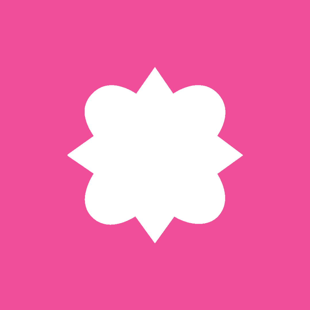 Phi Mu Quatrefoil Pattern