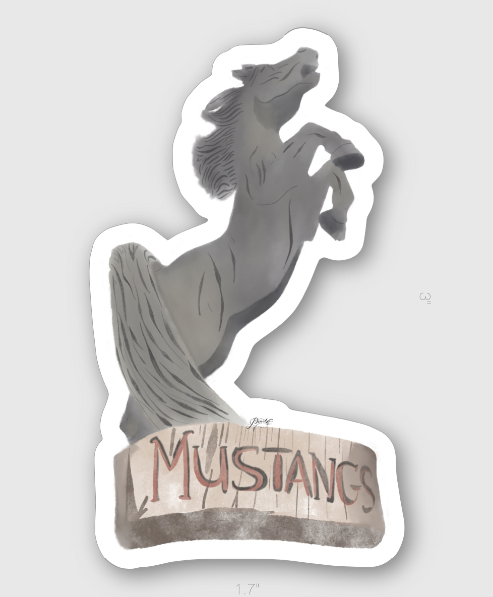 High School Mascots Mustang