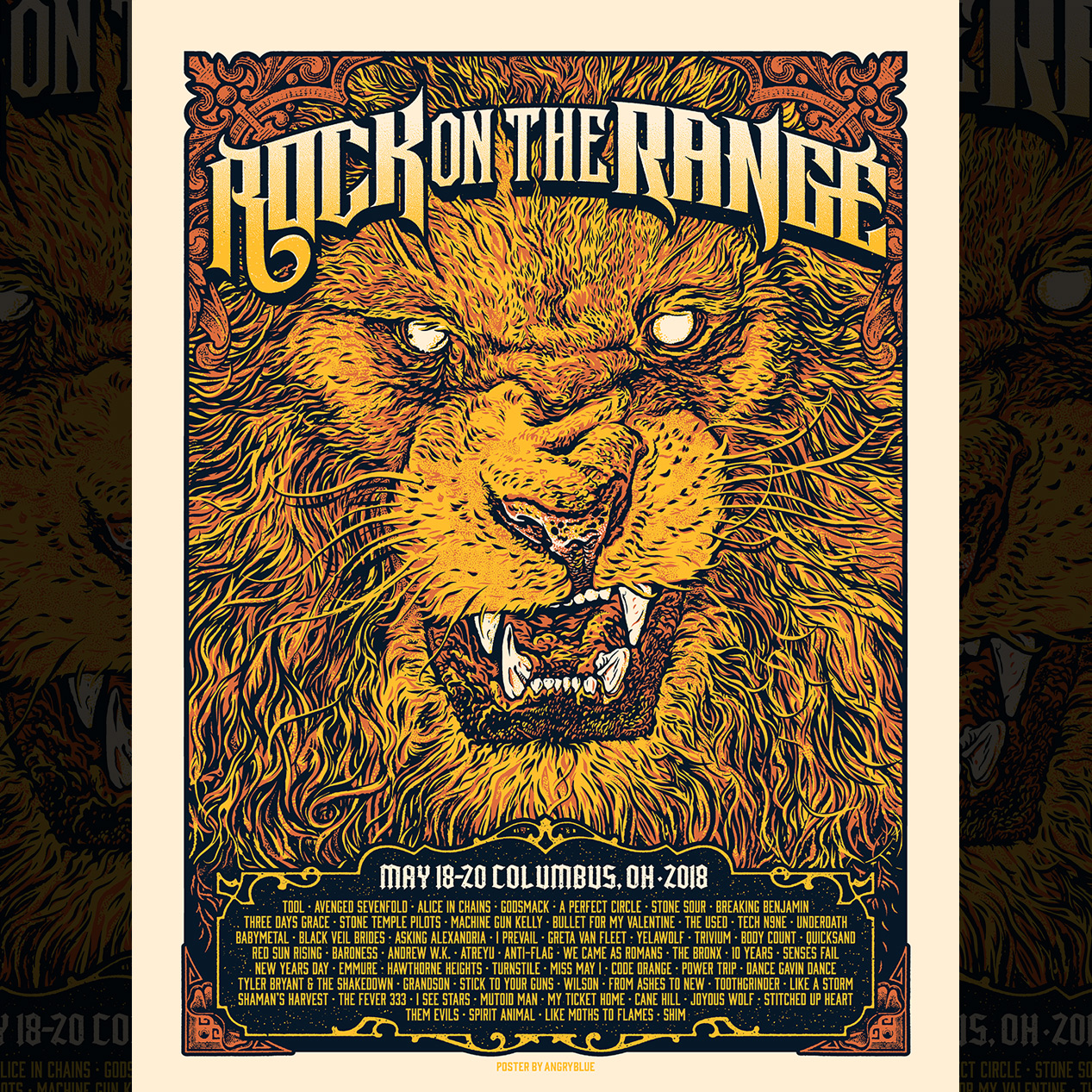 Rock on the Range Angryblue
