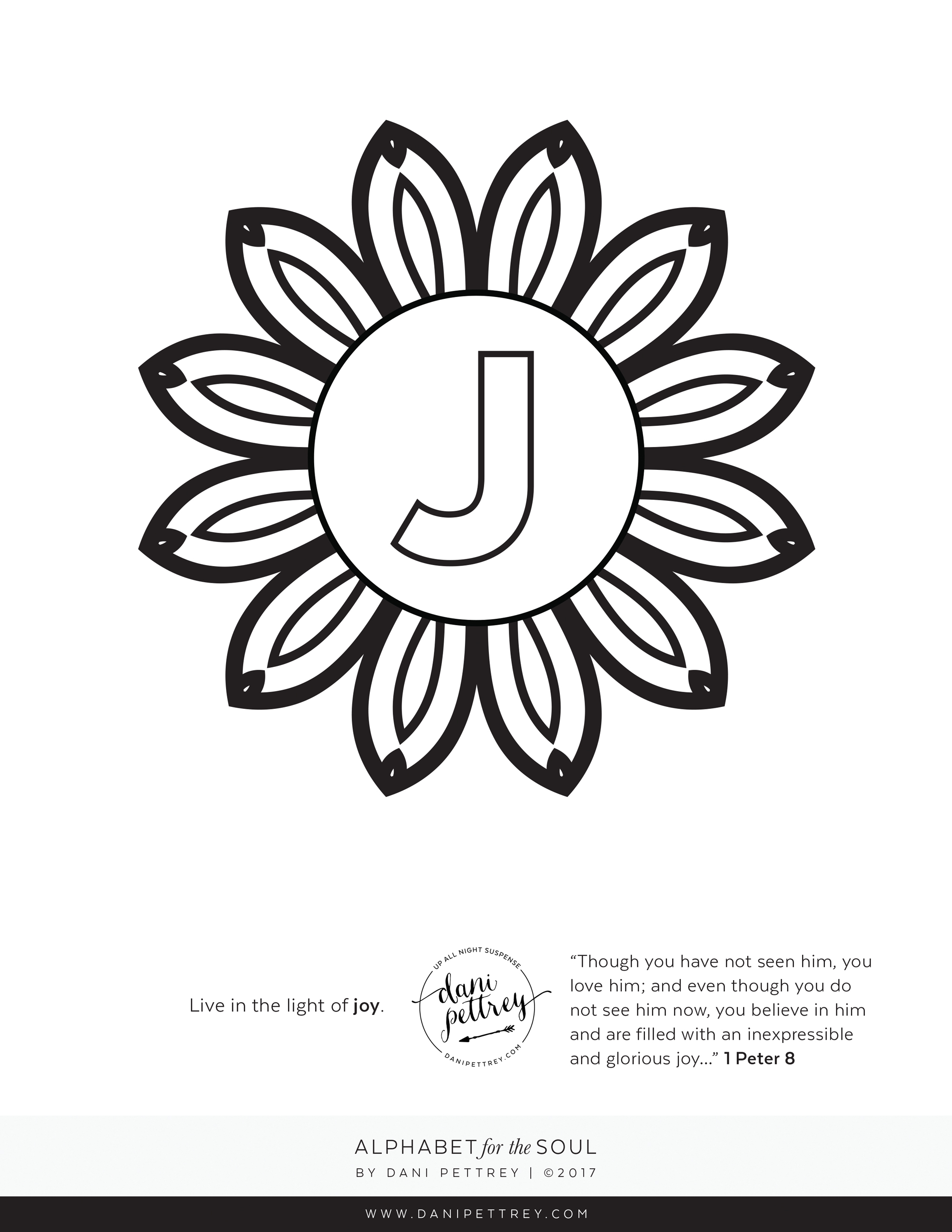 Alphabet for the Soul-J is for Joy - Dani Pettrey