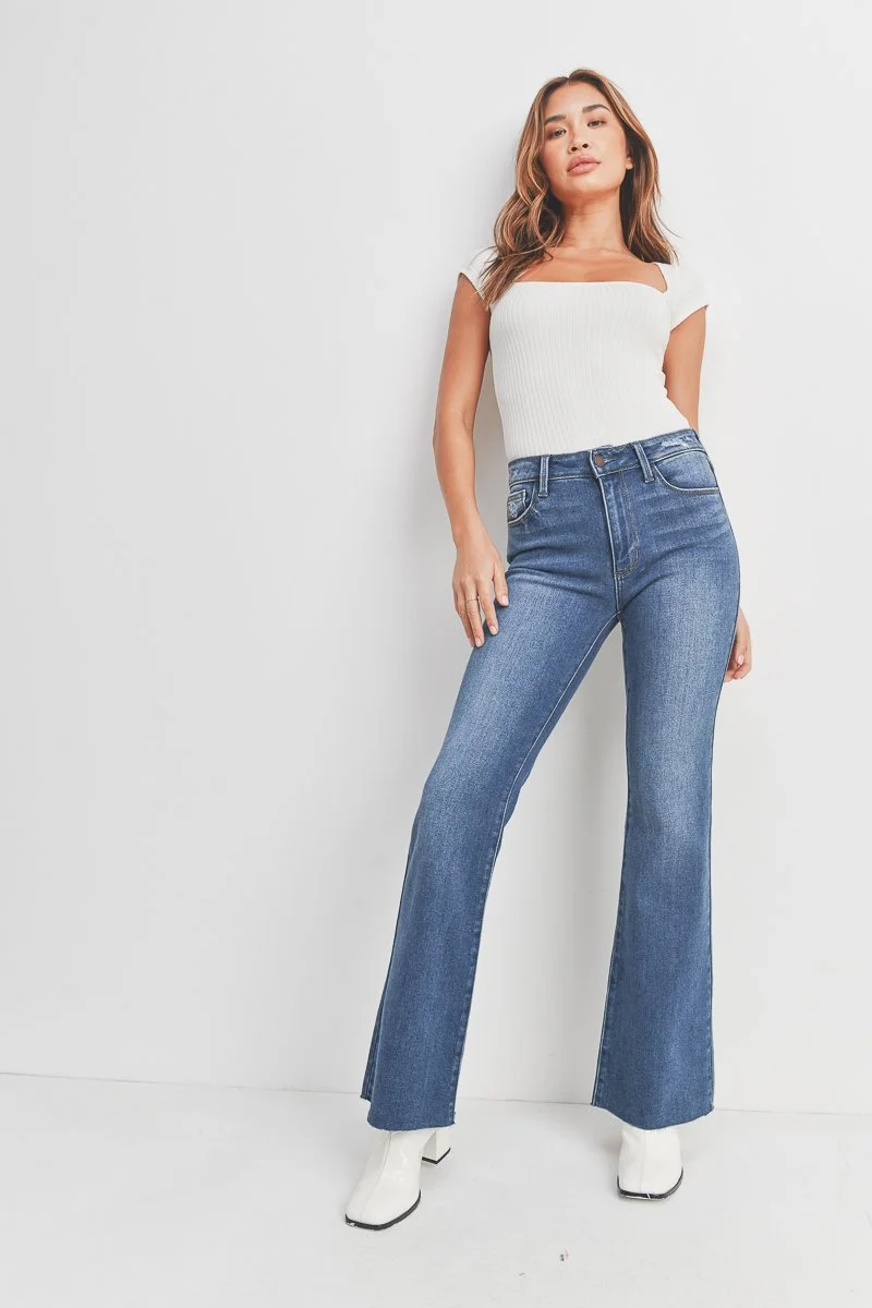 Dark Flare Jeans
