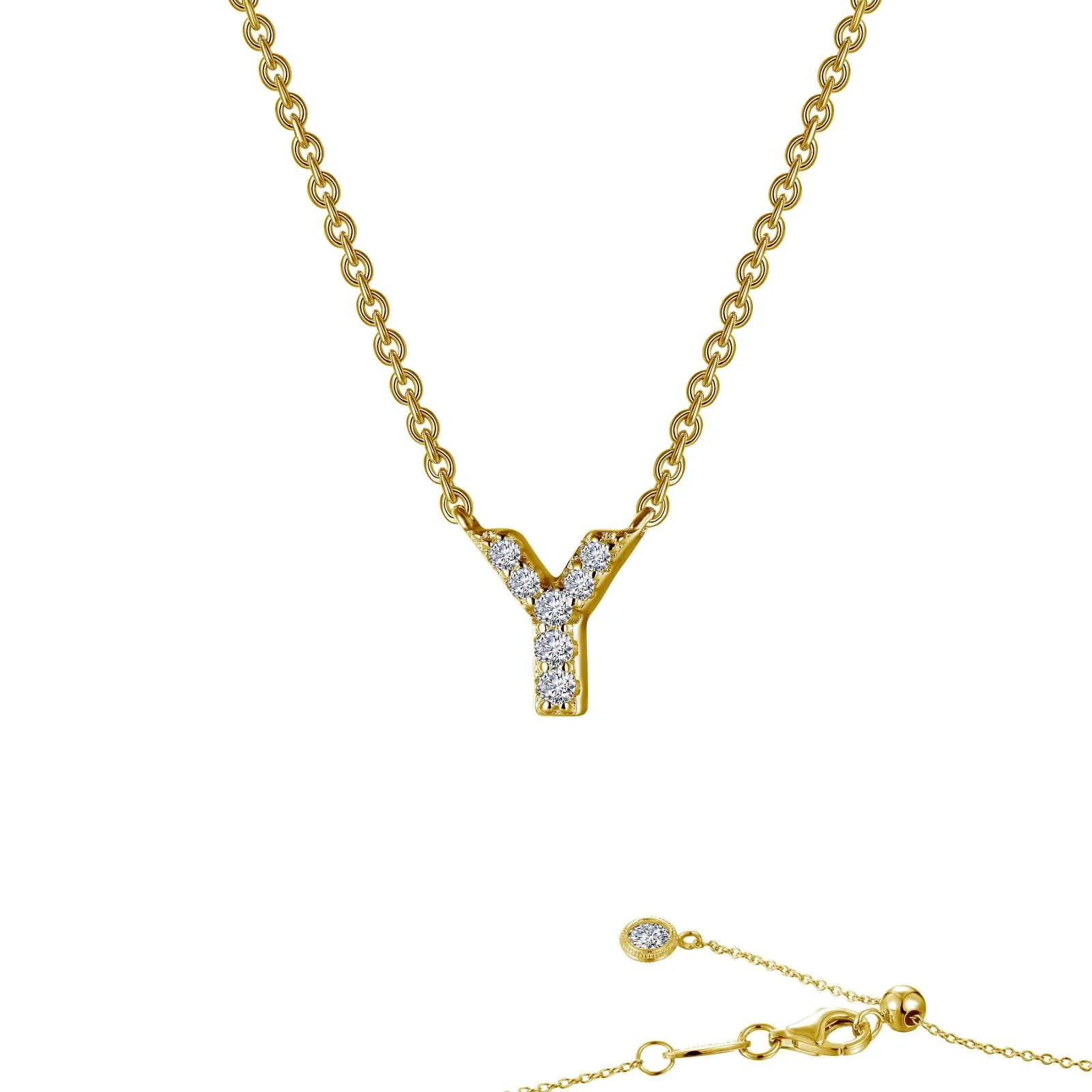 Letter Y Pendant Necklace Either Ore Jewelers Strawbridge