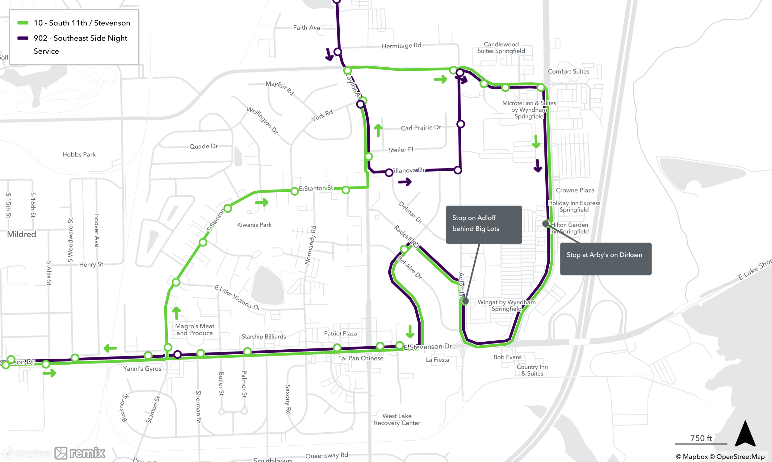 April 3rd Route Updates — SMTD