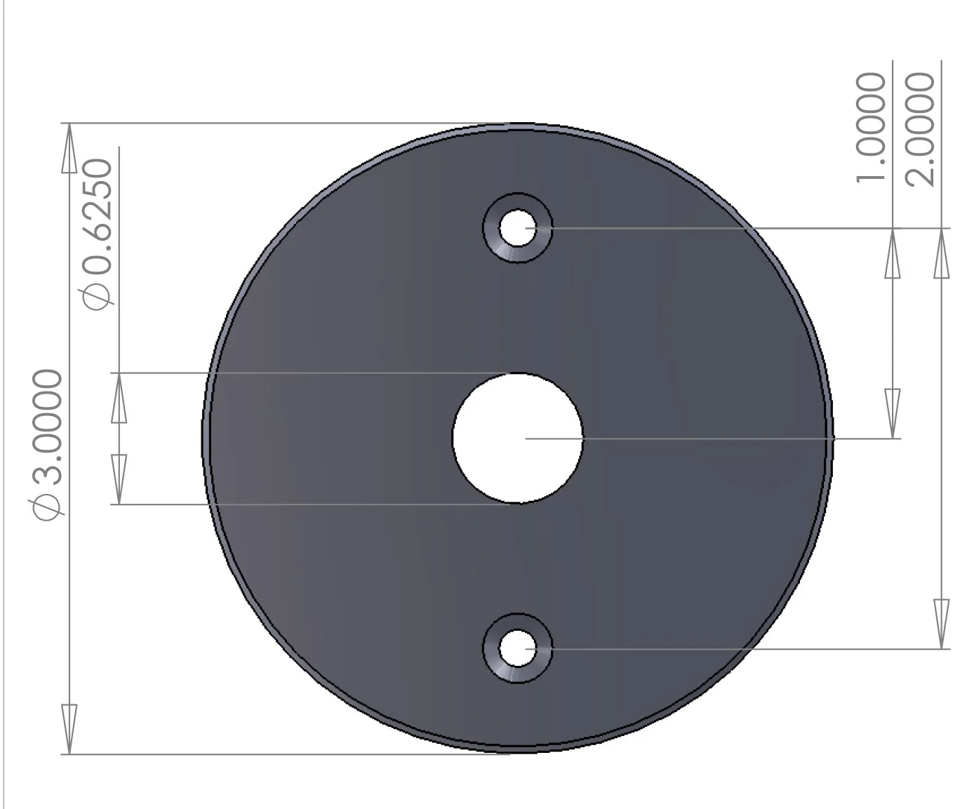 RP-N927 Novus Round Passage Plate | Sun Valley Bronze Hardware
