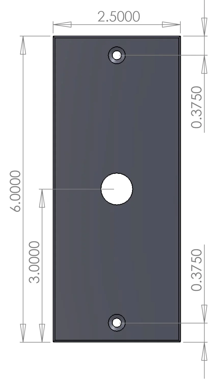 P-N954 Novus Passage Plate | Sun Valley Bronze Hardware