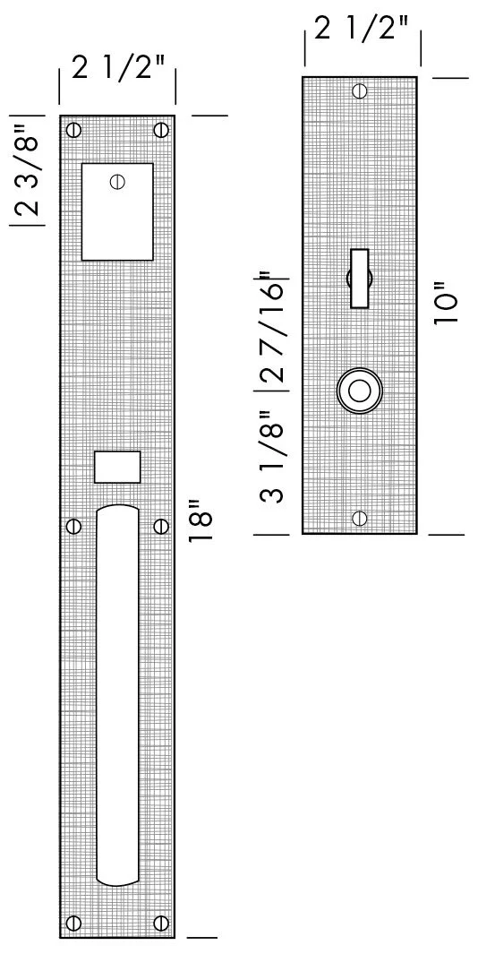 CS-2200 Handle x Lever Mortise Lock Door Entry Set | Sun Valley Bronze ...