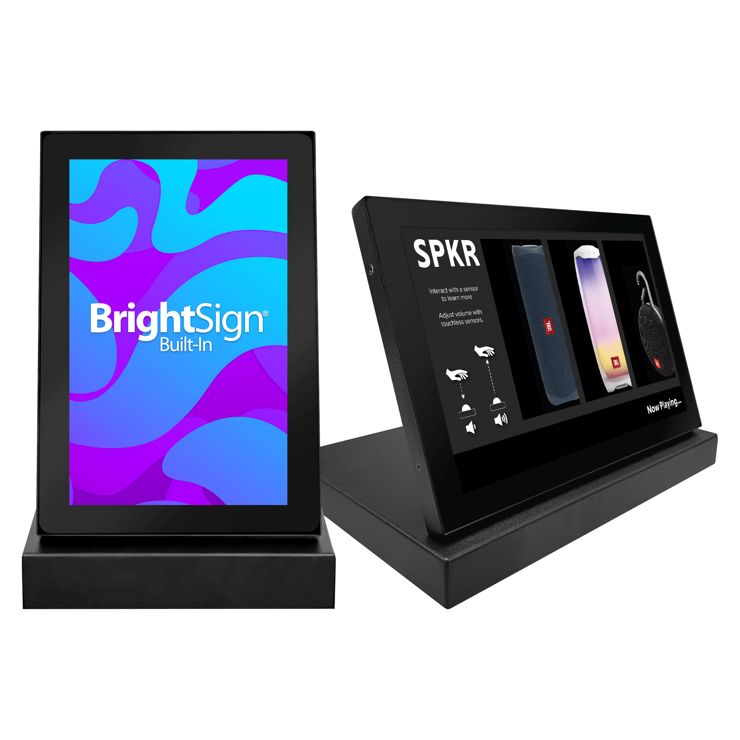 Countertop BrightSign Screens — Bluefin