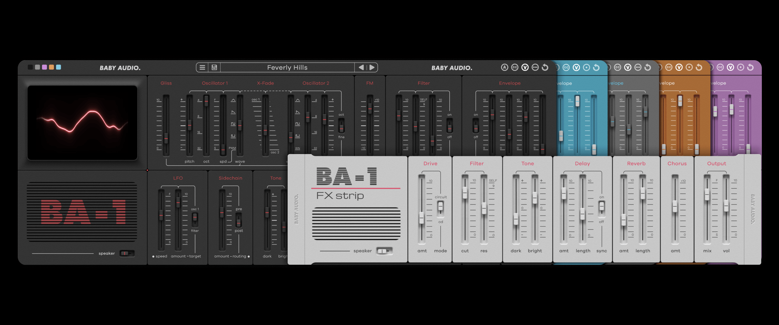 BA-1 FX Strip Effect Plugin released with new v1.5 version of BA-1 ...