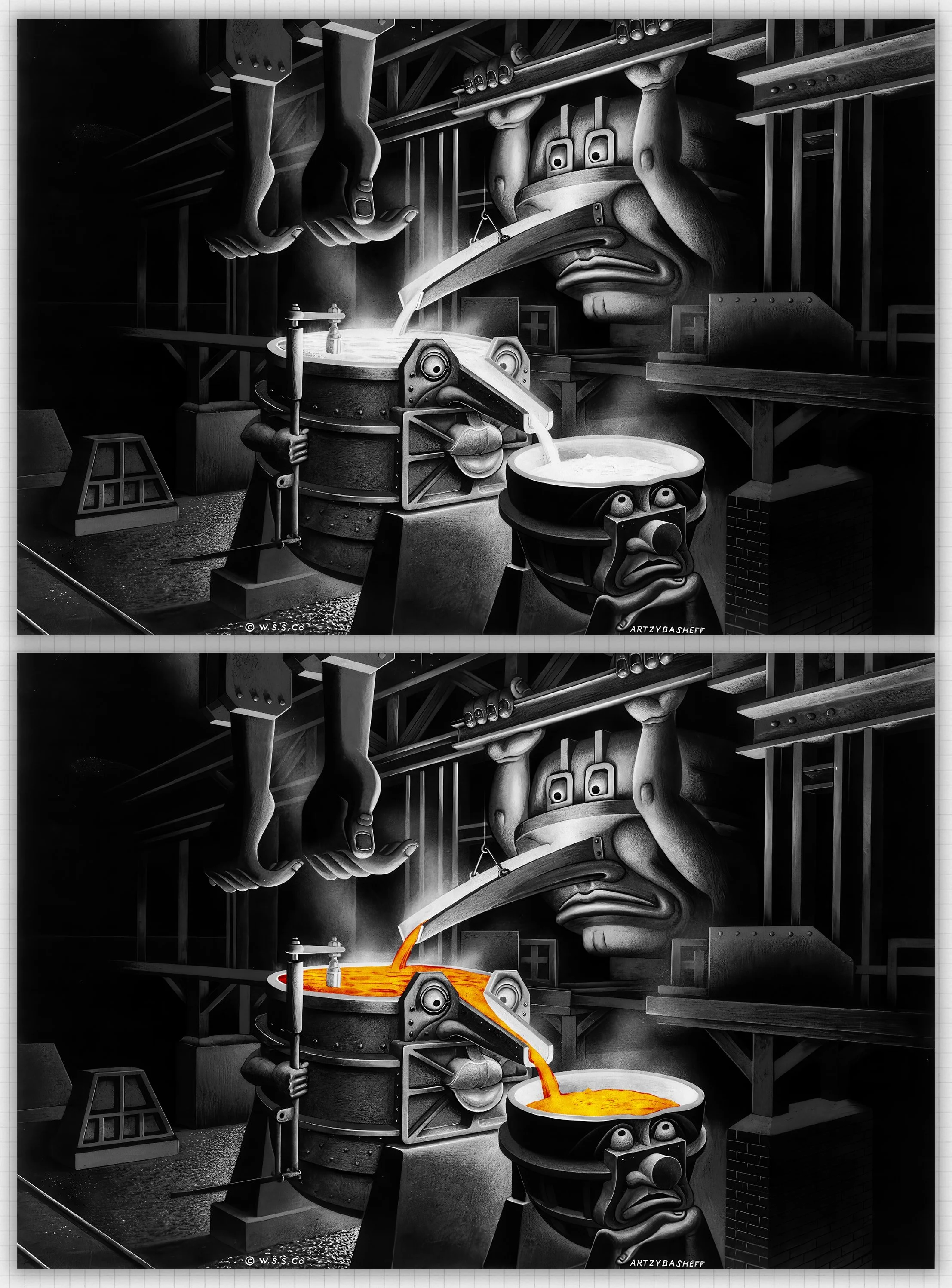 The Art Department — a collection of restored & imagined vintage ...