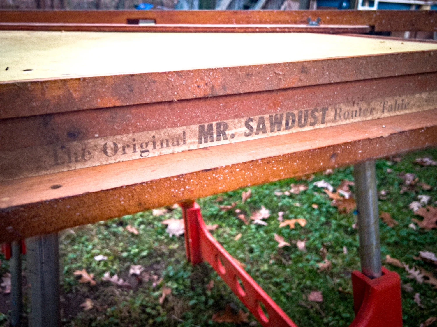 The Original Mr. Sawdust Router Table Table (Never before seen ...