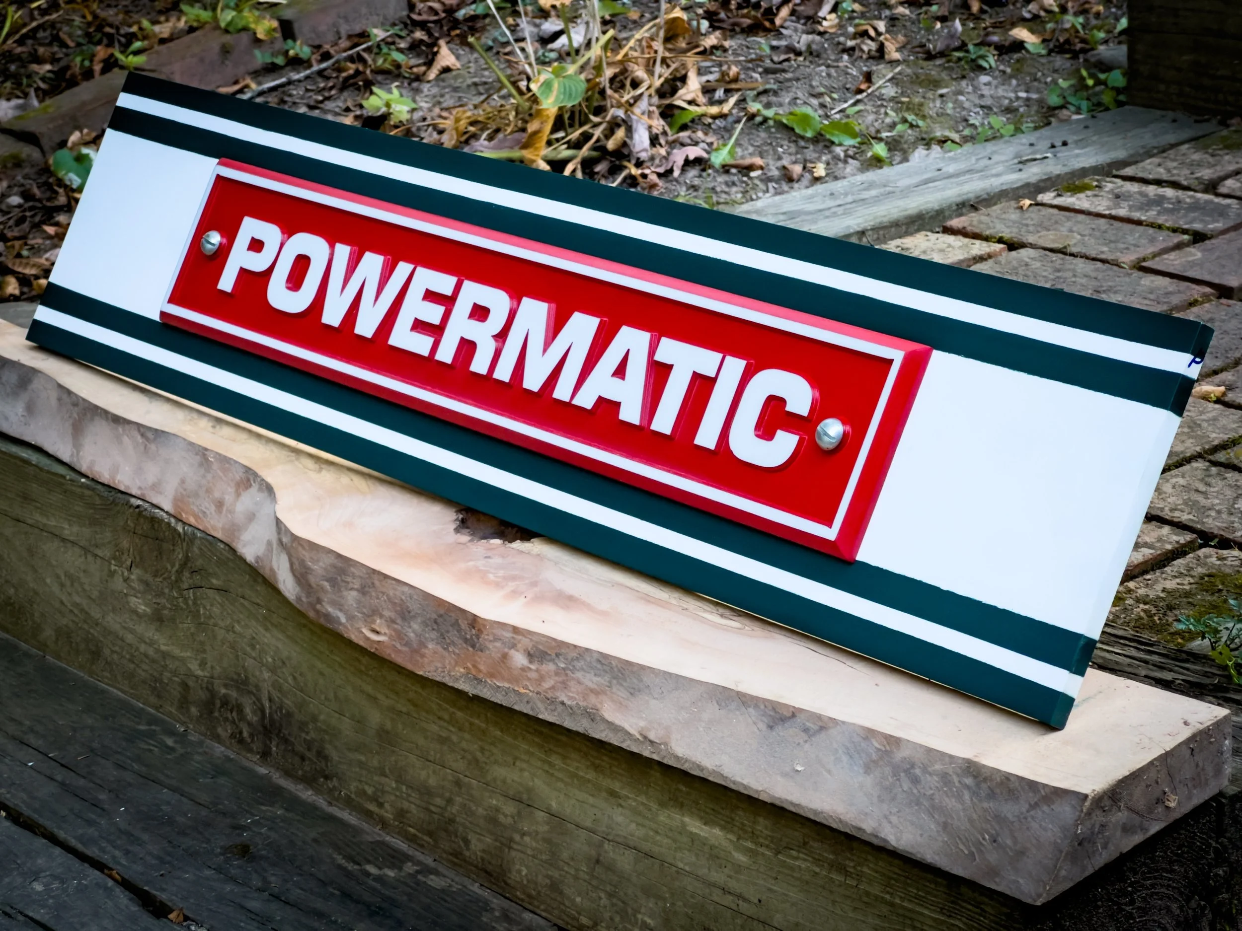 Experiments with carved wood machinery emblems/signs - Page 10 - Old ...