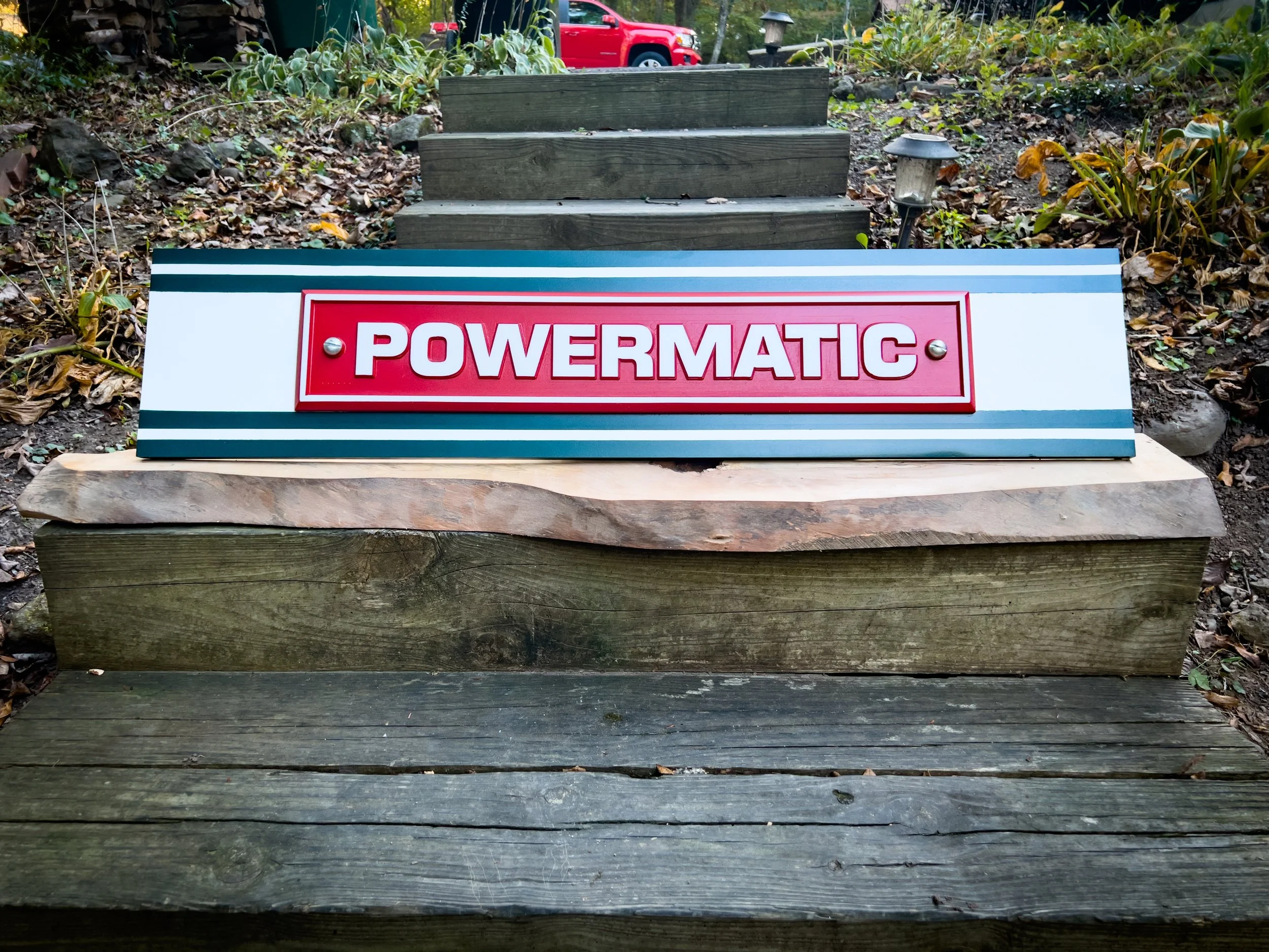 Experiments with carved wood machinery emblems/signs - Page 10 - Old ...