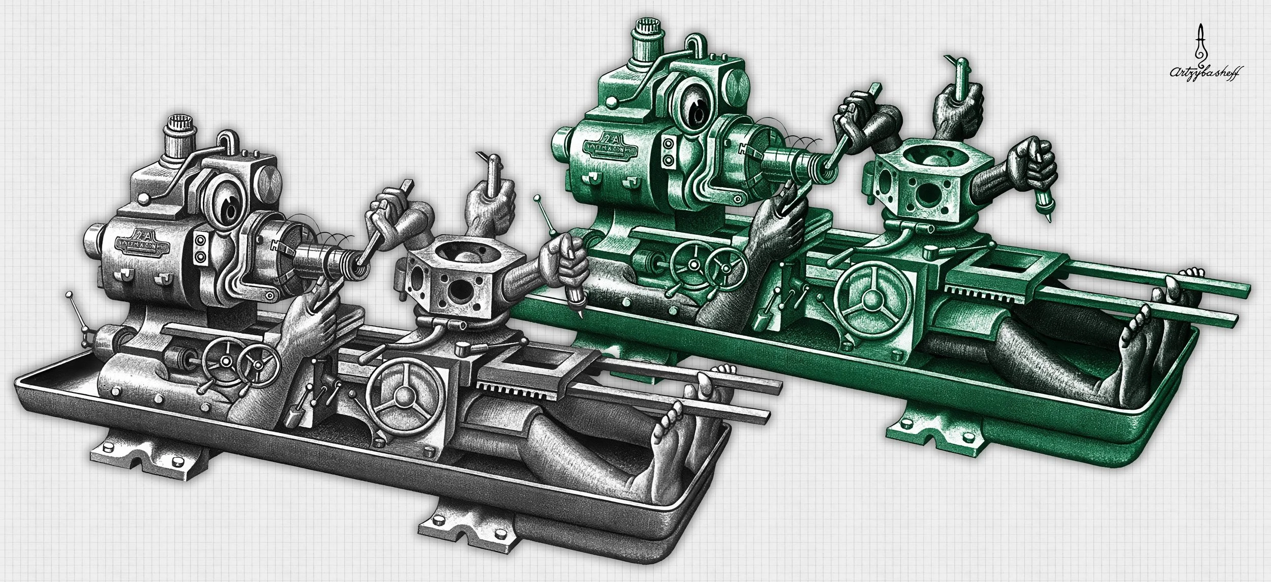 The Art Department — a collection of restored & imagined vintage ...