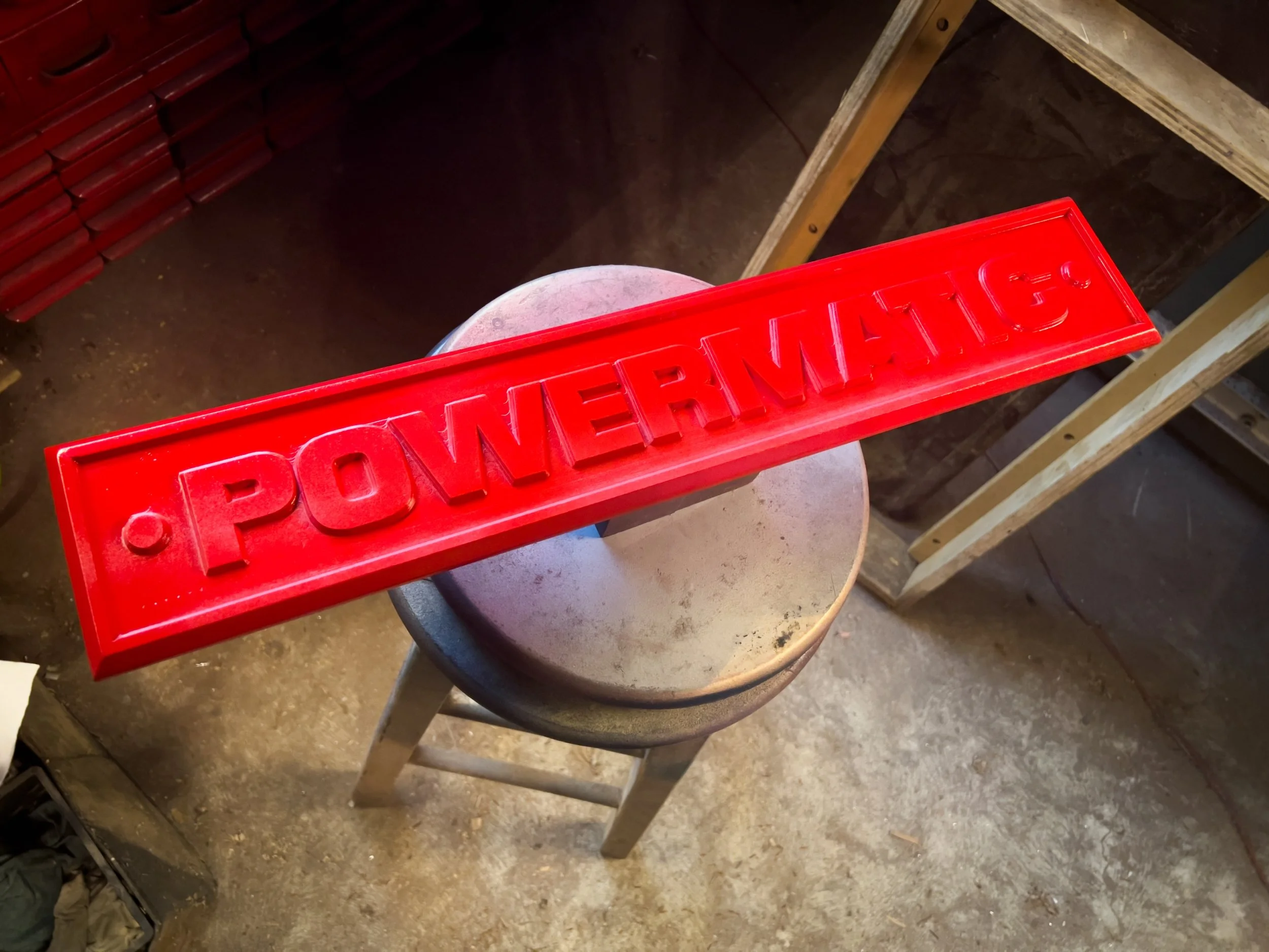 Experiments with carved wood machinery emblems/signs - Page 10 - Old ...