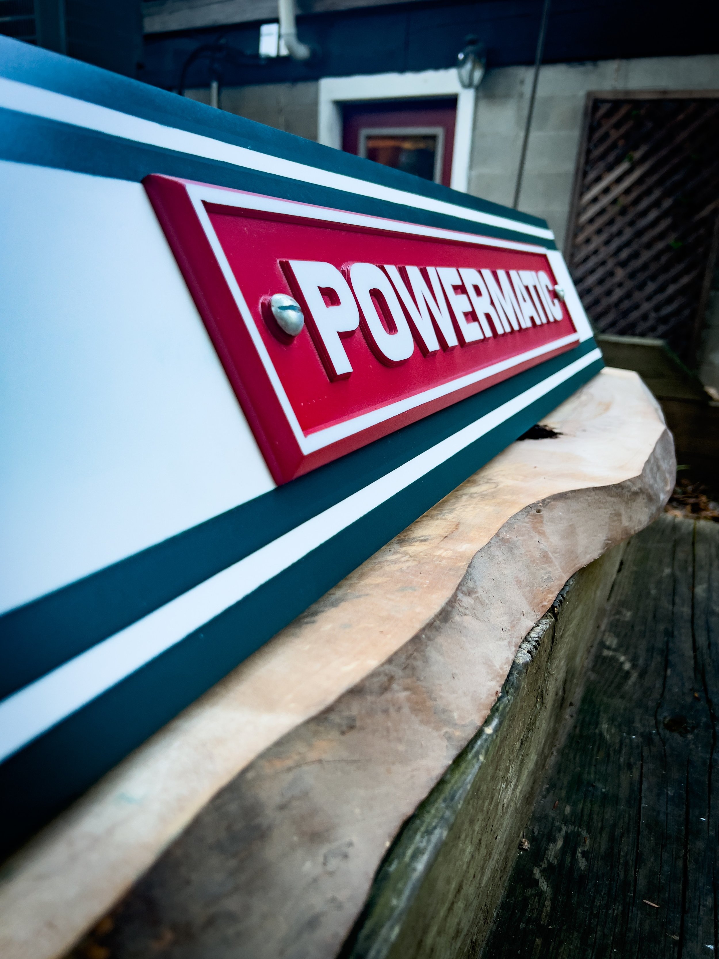 Experiments with carved wood machinery emblems/signs - Page 10 - Old ...