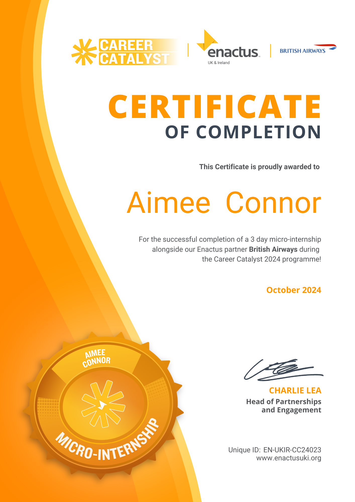 Aimee Connor - Lancaster University | LinkedIn