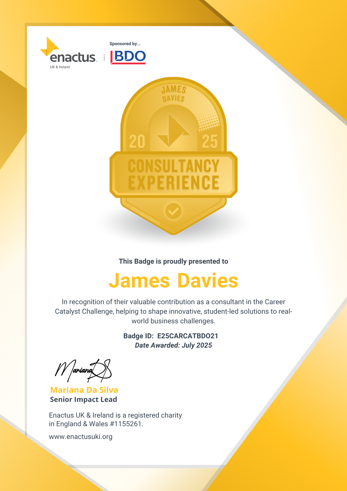 James Davies - BSc Economics Undergraduate at University of Southampton ...