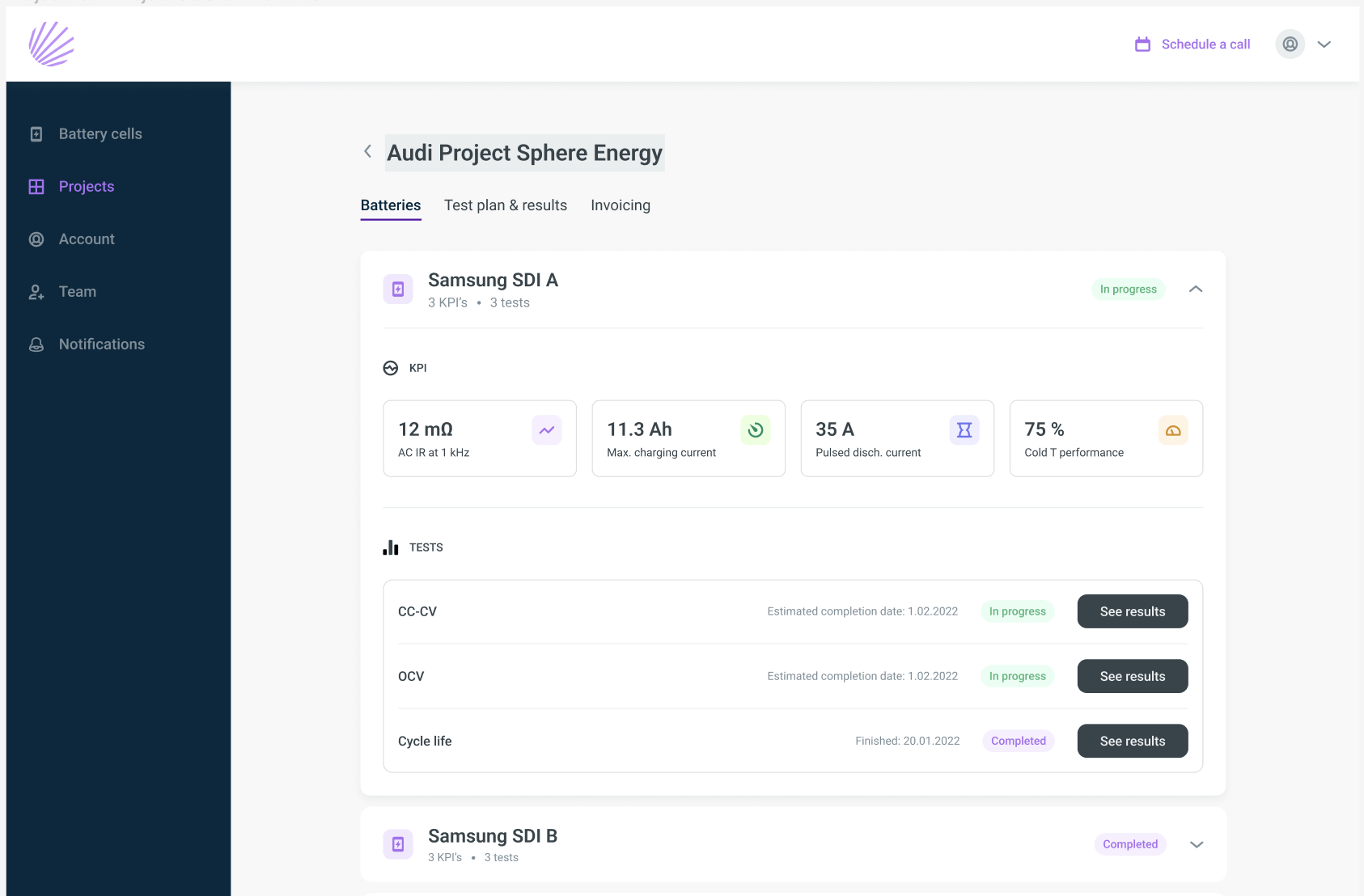 Battery cell testing — Sphere Energy | Advanced Battery Test Equipment