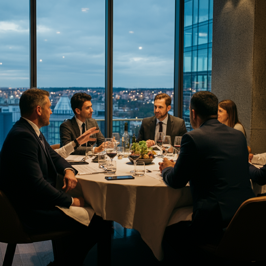 7 Benefits of Hosting a Client Dinner