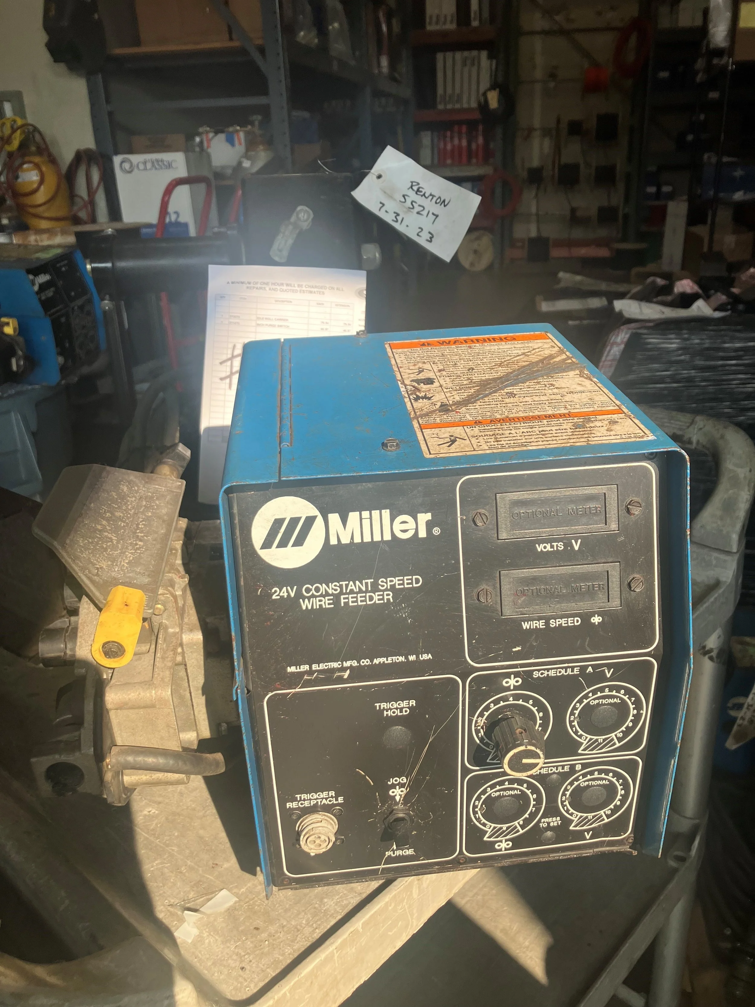 Used Equipment — Central Welding Supply