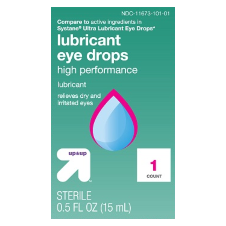Up & Up High Performance Lubricant Eye Drops Up & Up High Performance Lubricant Eye Drops