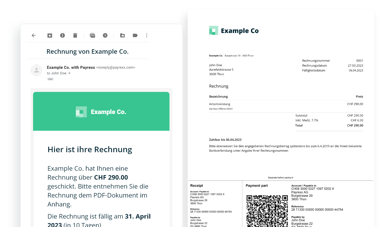 QR Rechnung erstellen