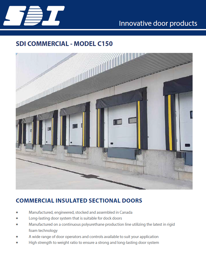 Insulated Sectional Doors — Service Door Industries