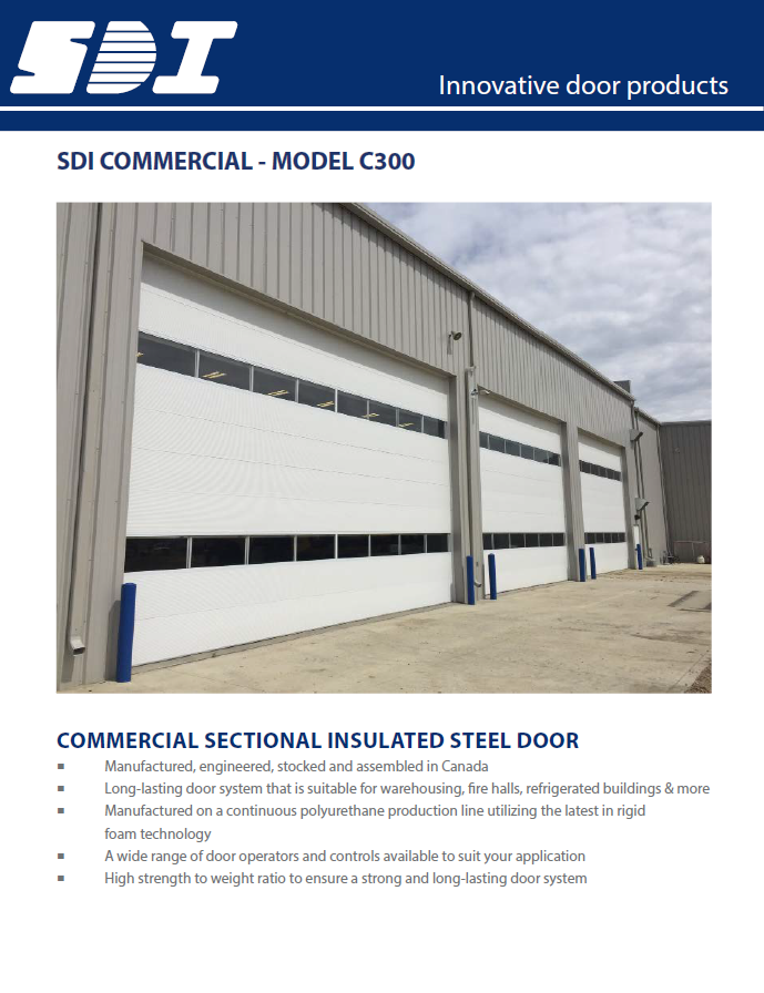 Insulated Sectional Doors — Service Door Industries