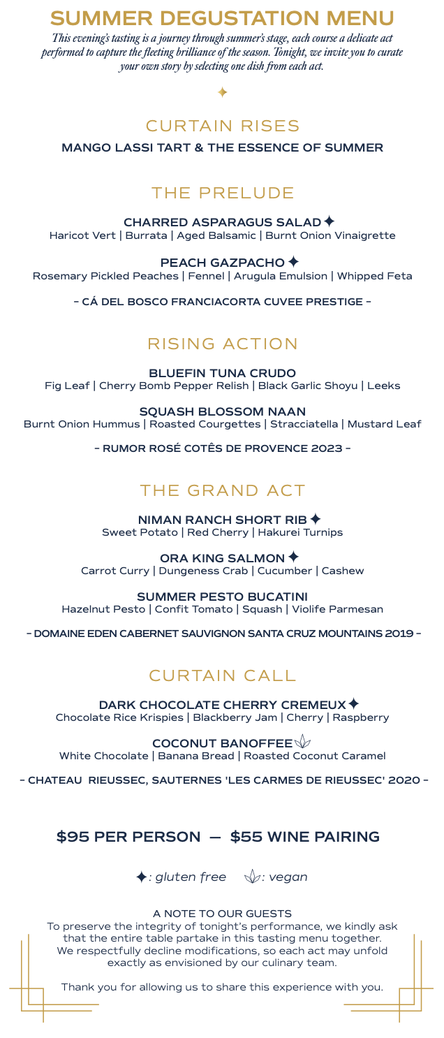 Menus: Fine Dining, Brunch & Cocktails in Miami Beach | ORO Miami