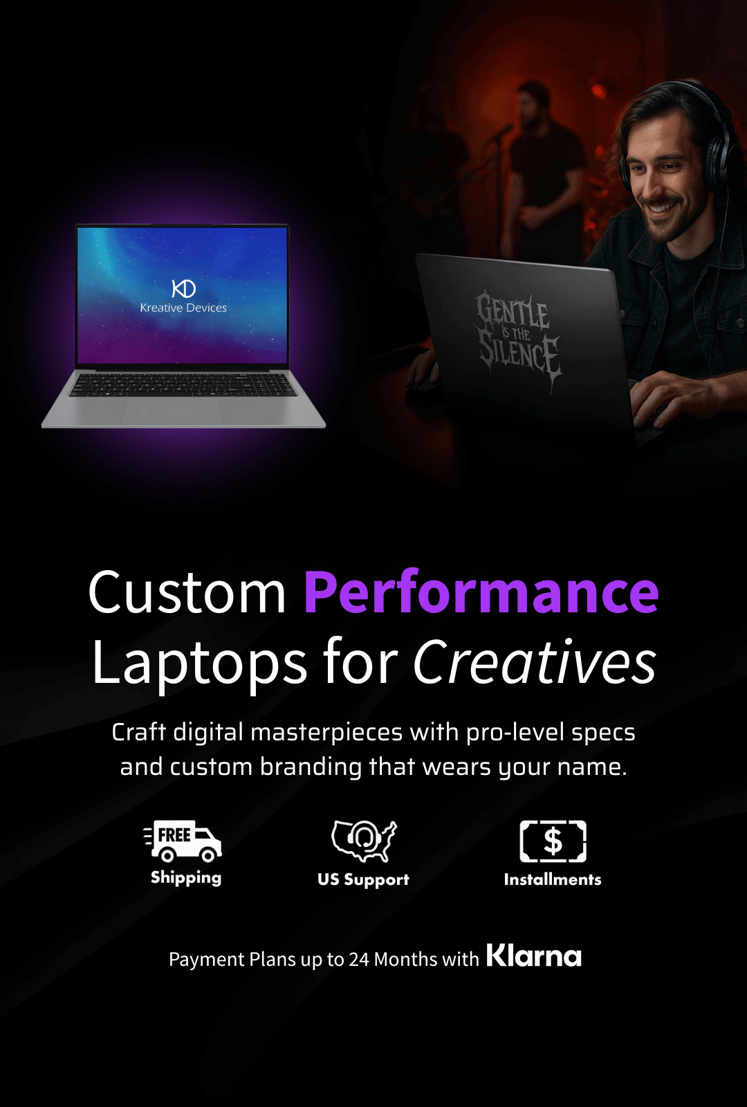 Custom Laptops | Kreative Devices