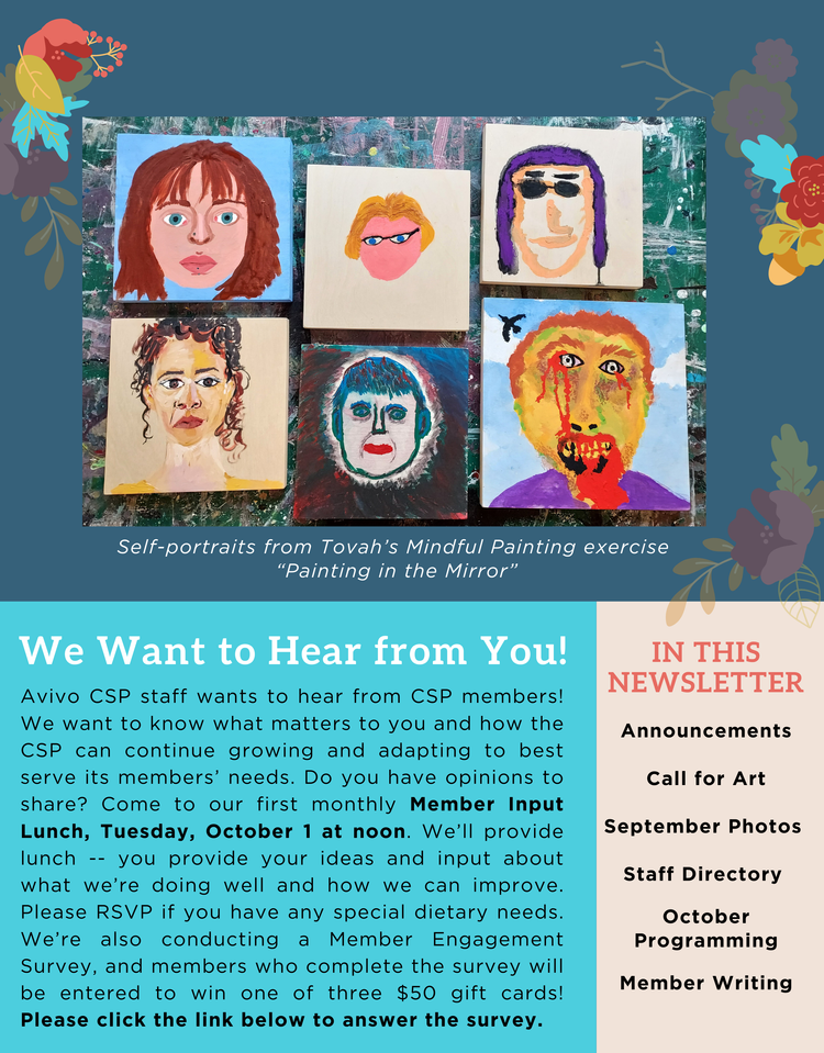 October 2024 Newsletter & Calendar