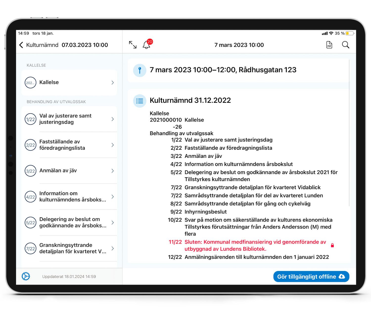 Effektiv mötesförberedelse med FirstAgenda Prepare! - FirstAgenda