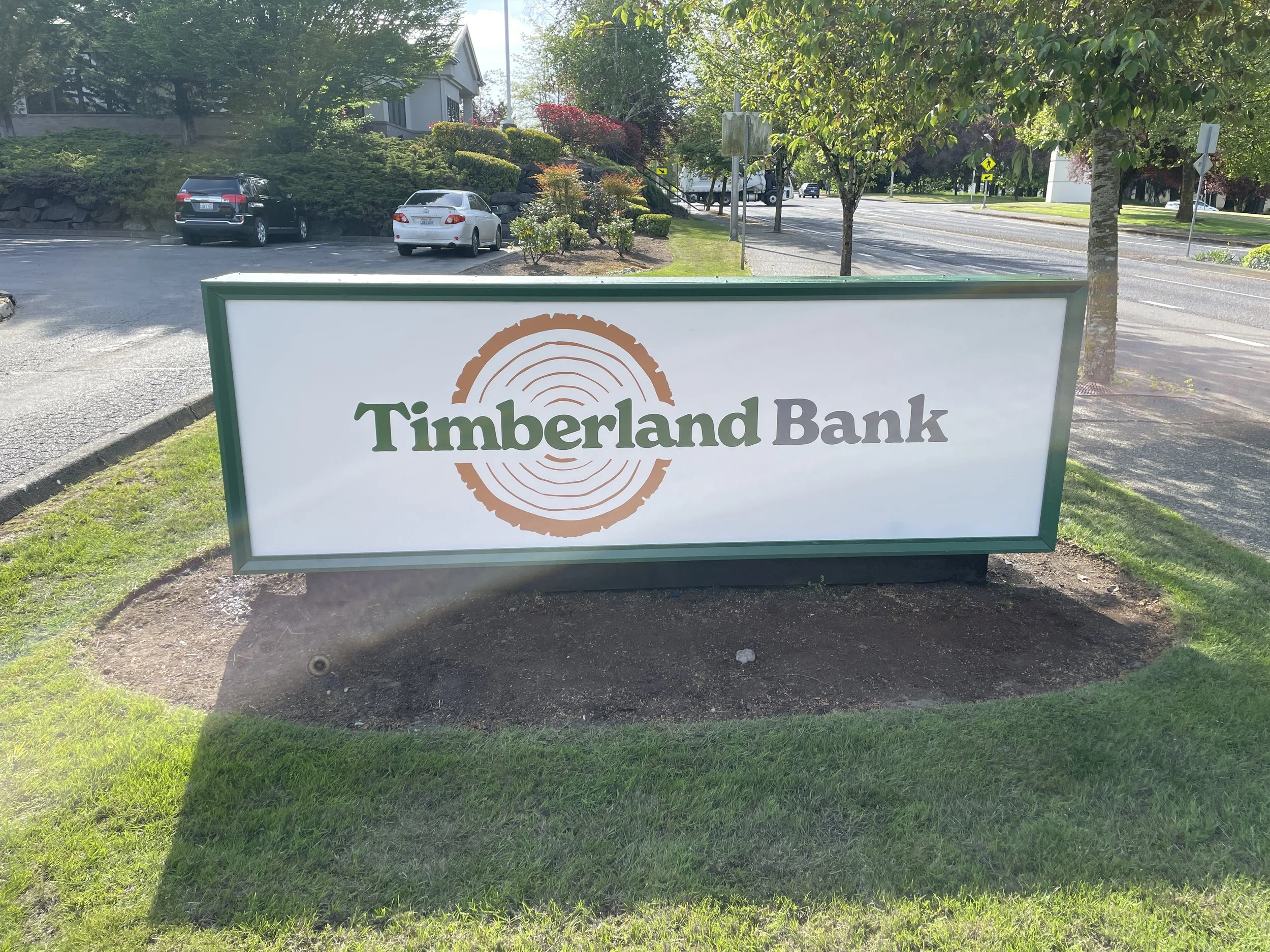 Timberland Bank Brand Rollout | 23-Location Signage Conversion by Plumb ...