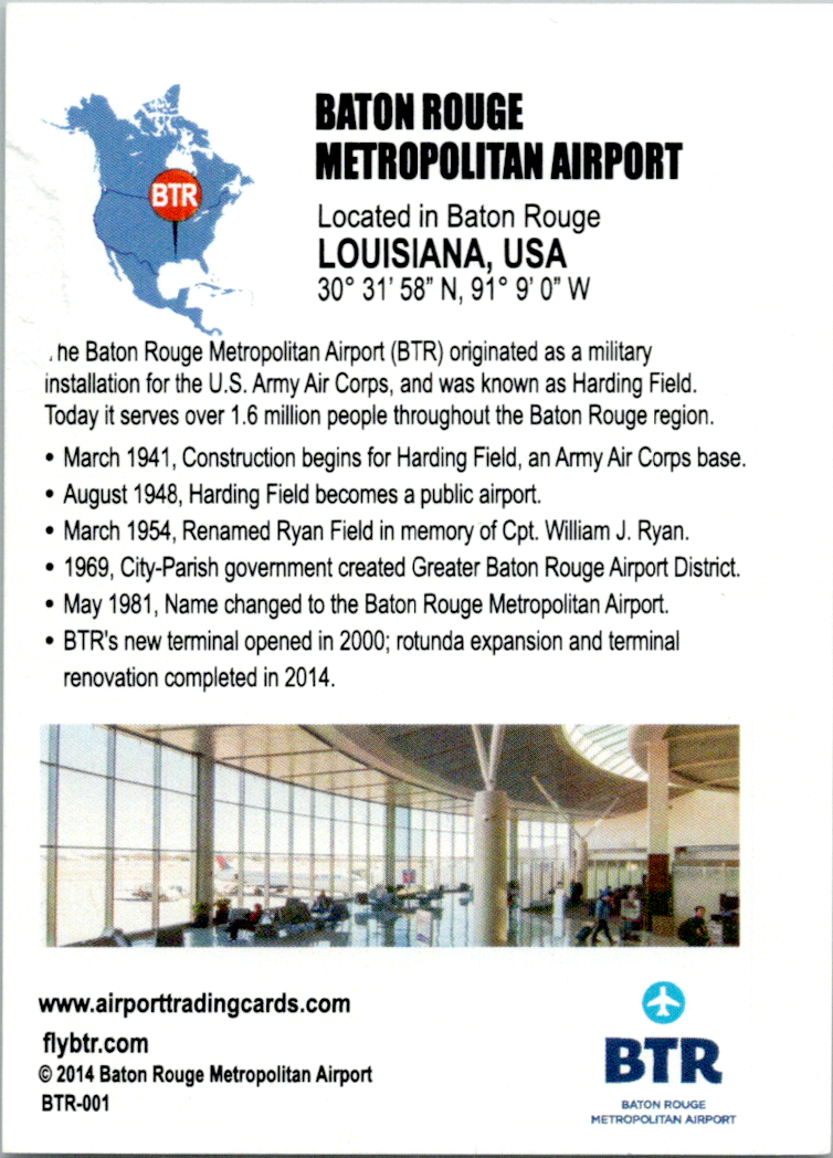 Airport Cards — Delta Pilot Cards