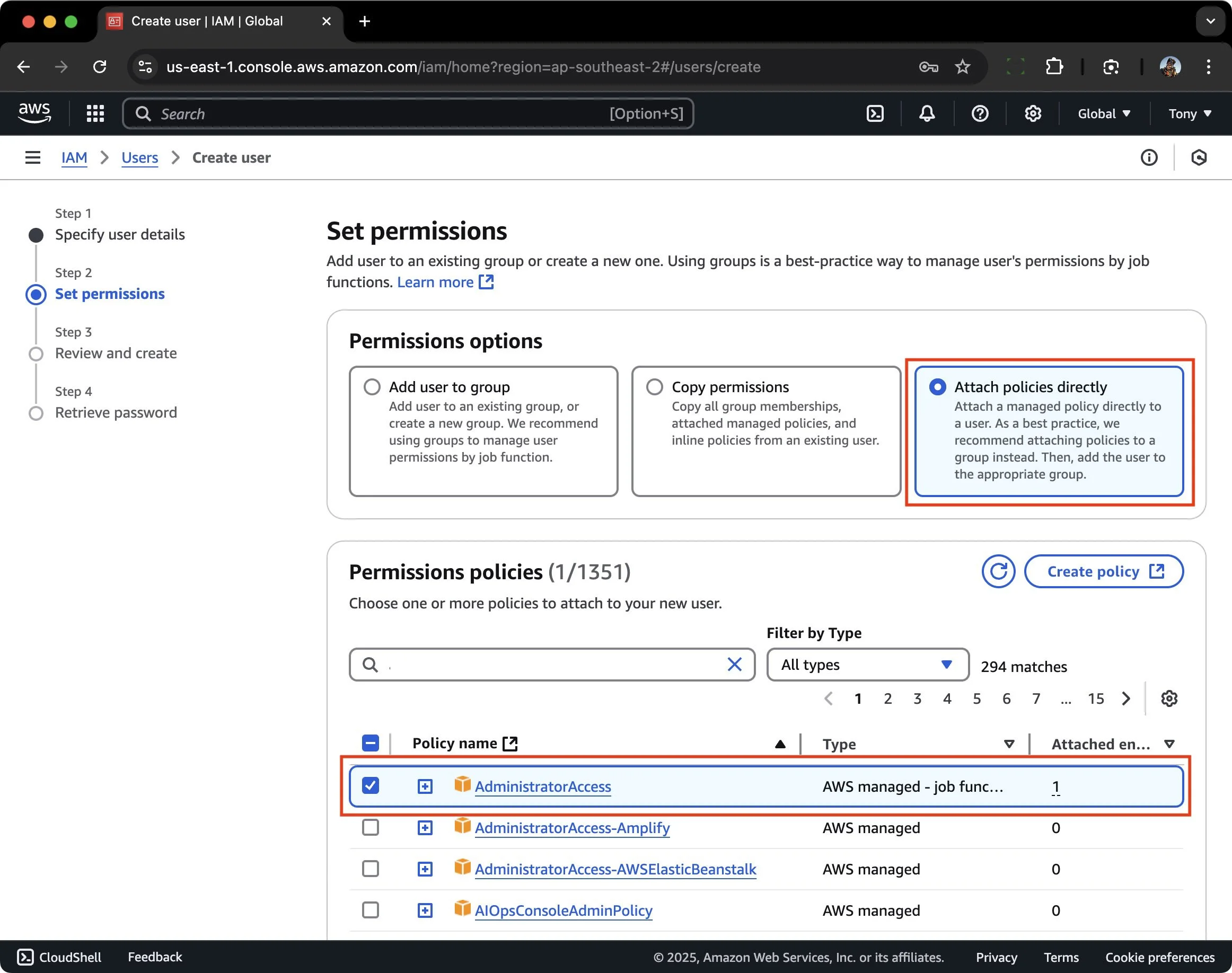 AWS CLI - Part 5: Profiles — tony redhead