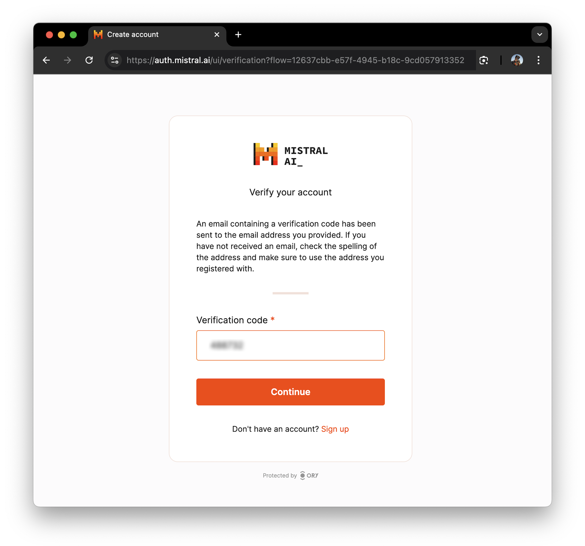 Mistral AI - Le Chat — tony redhead