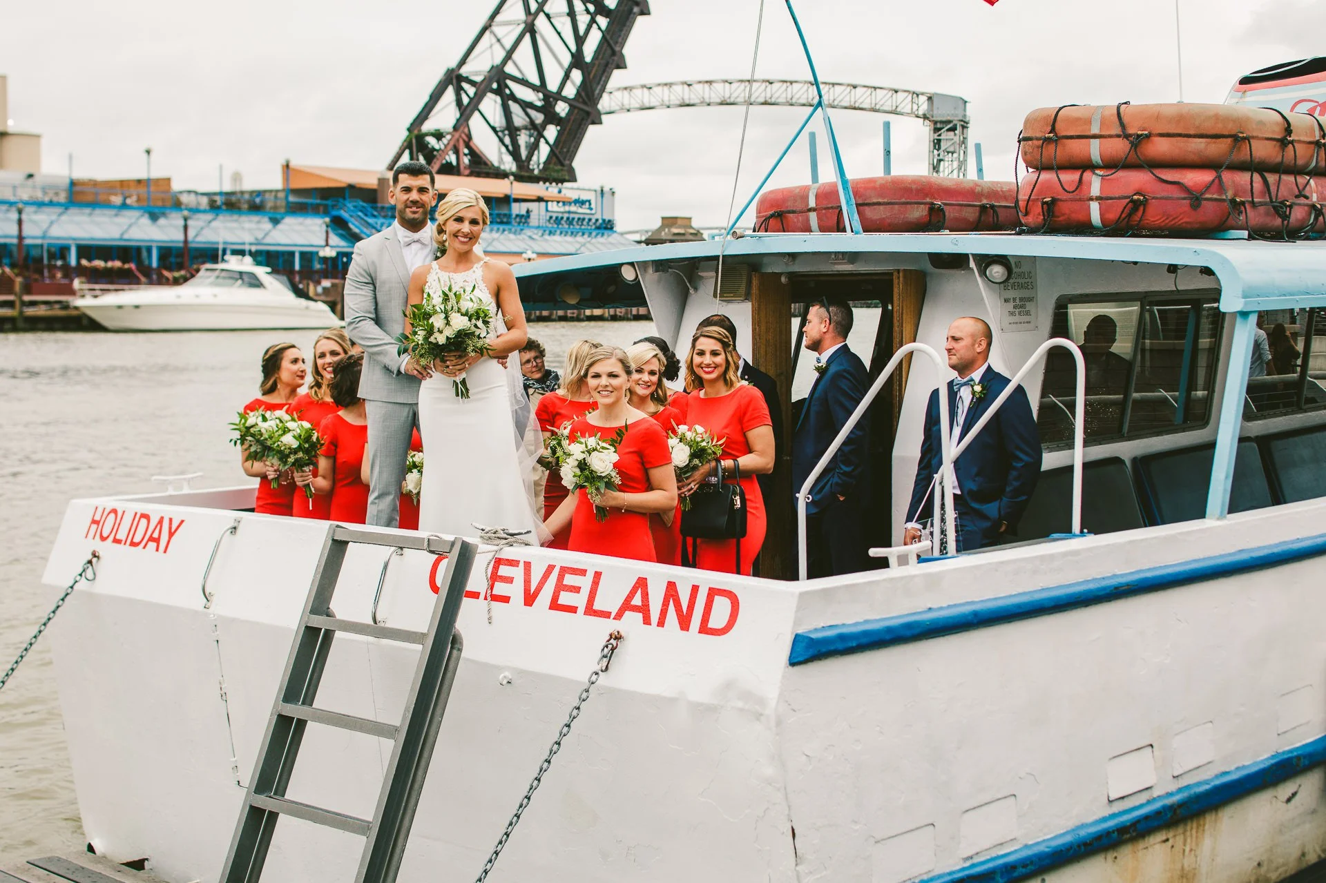 Sara + Angelo // a cleveland wedding at the historic coast guard ...