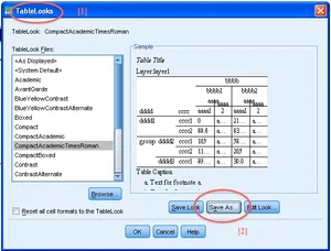 How to make SPSS produce all tables in APA format automatically ...
