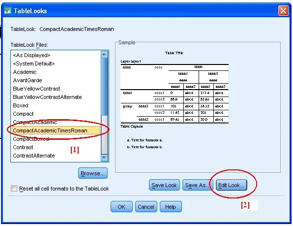 How to make SPSS produce all tables in APA format automatically ...