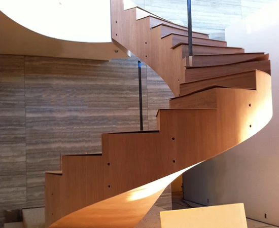 Building an Elliptical Stair... / MYD Architecture + Design Blog / Moss ...