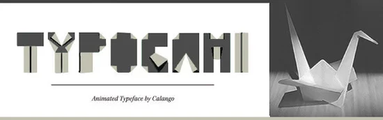 typography, origami + animation / MYD Architecture + Design Blog / Moss ...
