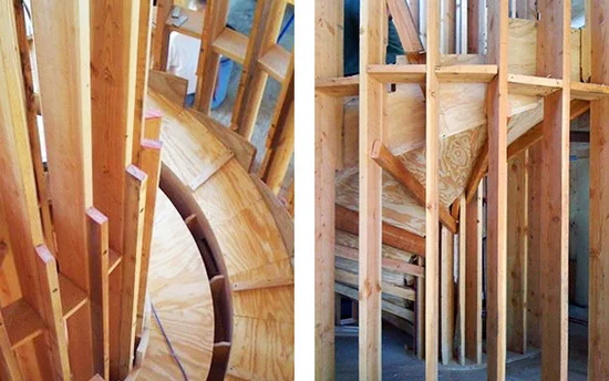 Building an Elliptical Stair... / MYD Architecture + Design Blog / Moss ...