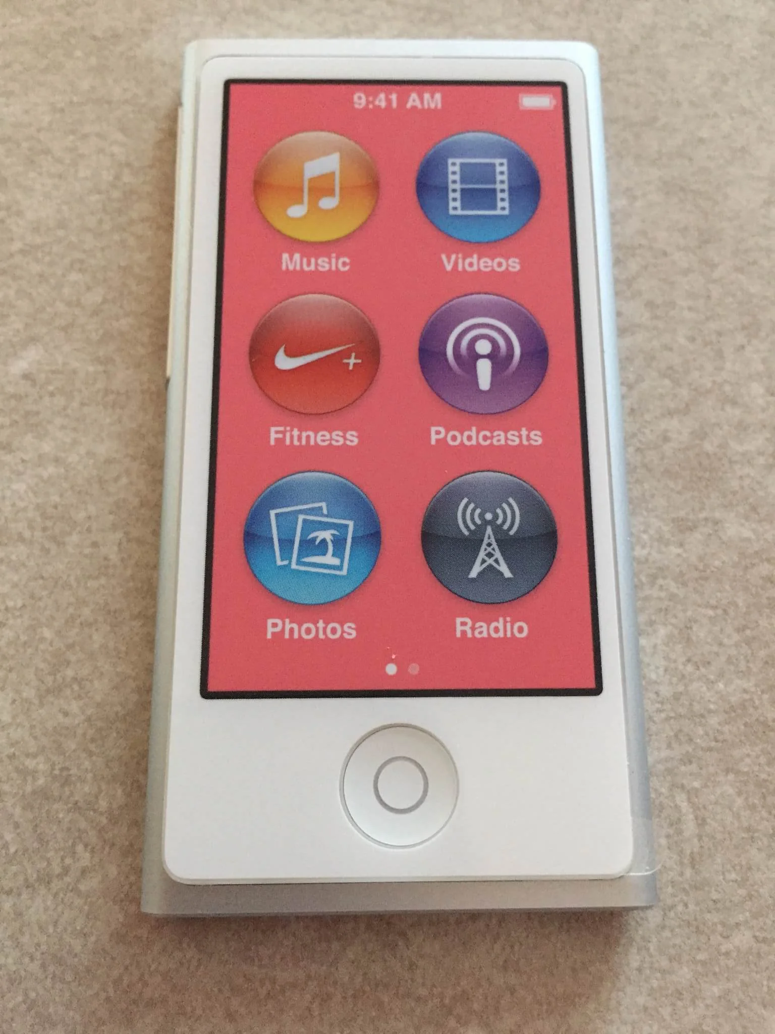 Ipod Nano 7th Generation Red