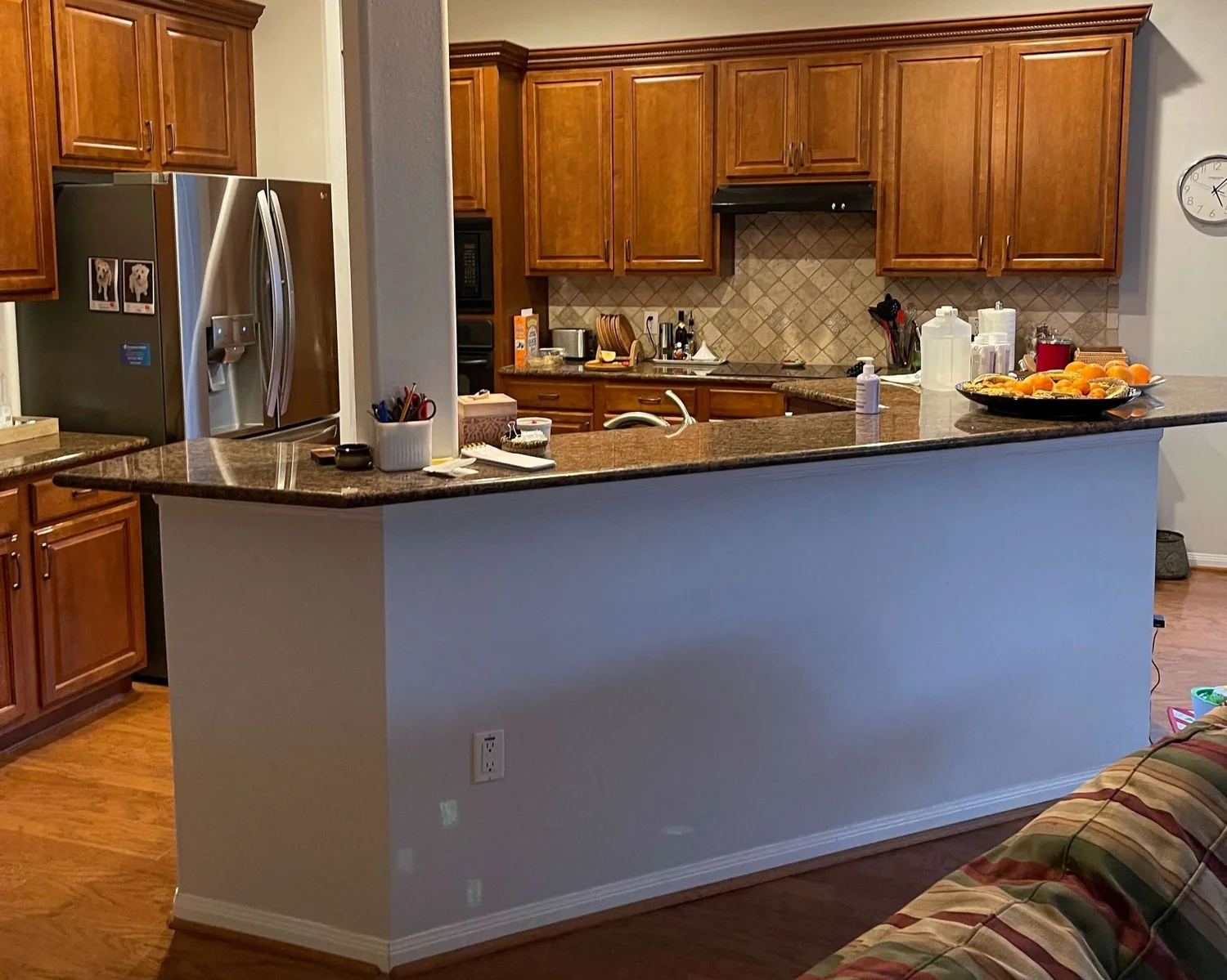 Turn Your Kitchen's Bar Into a Beautiful Kitchen Island — DESIGNED