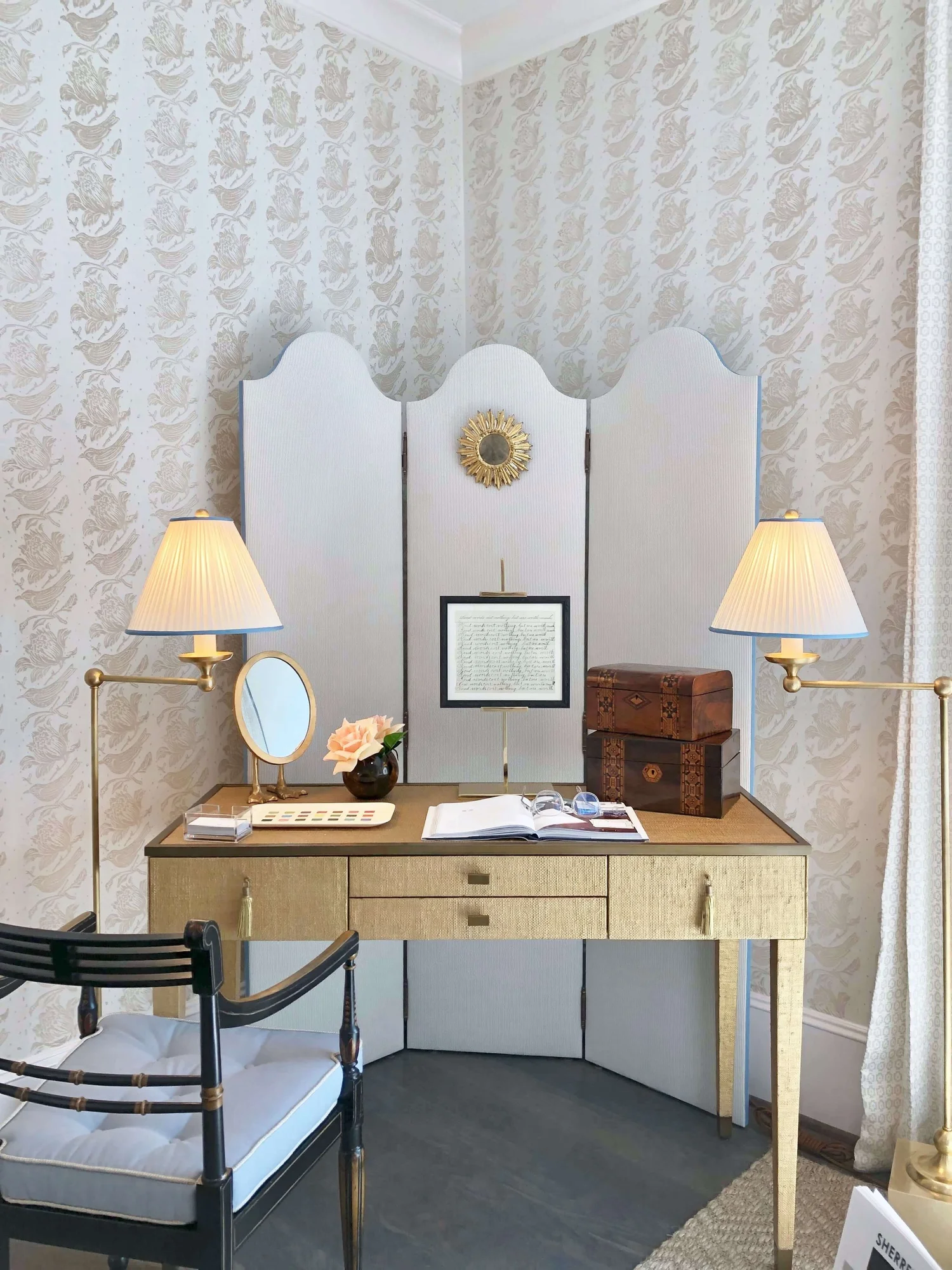 Don't have space for an end table? Do this instead: — DESIGNED