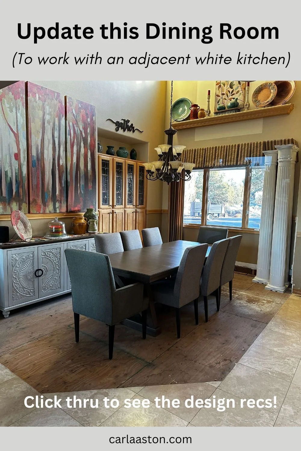 Updating a Dining Room To Work With a New Kitchen — DESIGNED